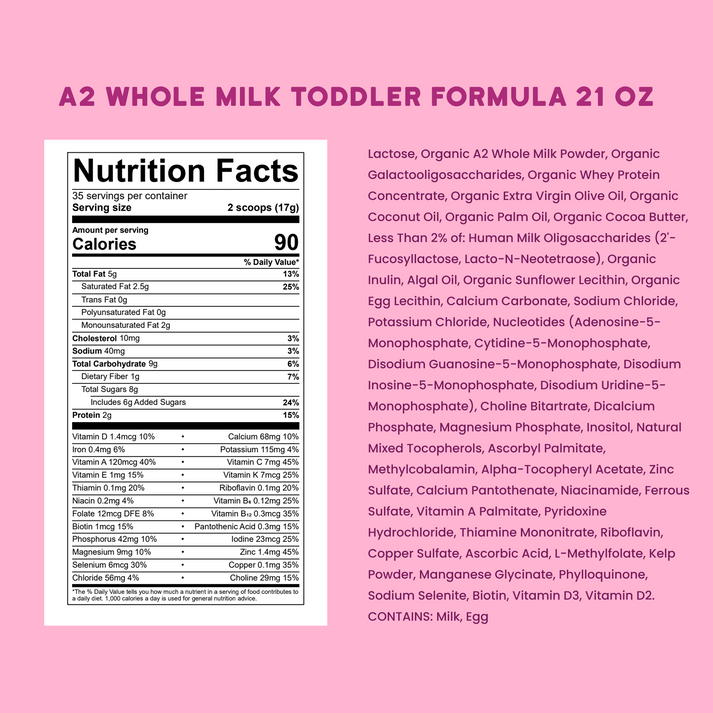 A2 Formula for Toddlers | Serenity Kids®