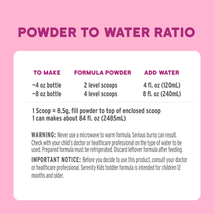 A2 Formula for Toddlers | Serenity Kids®