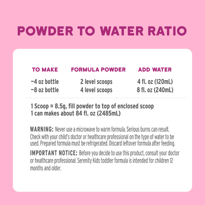 A2 Formula for Toddlers | Serenity Kids®