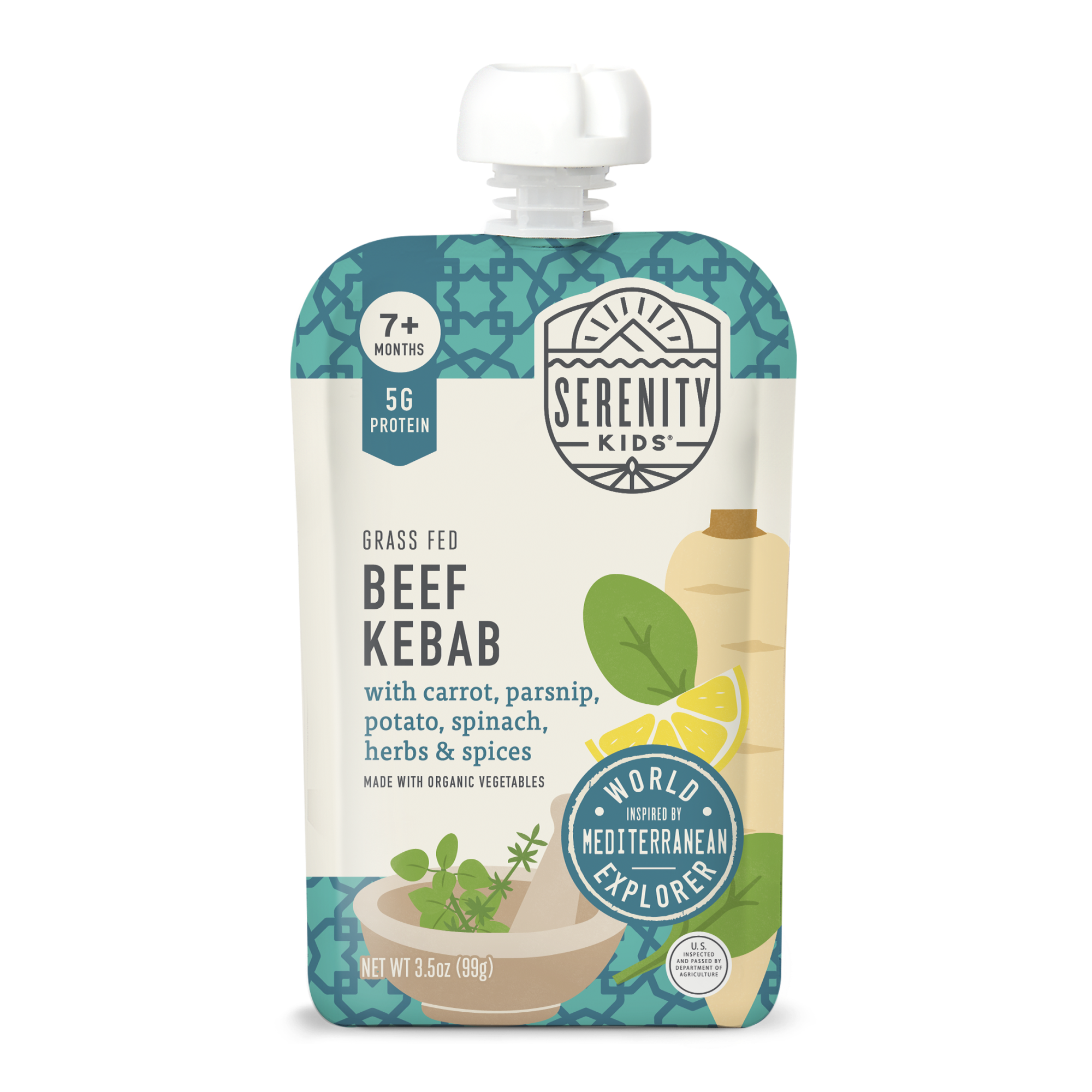 Beef Baby Food Pouch | Beef Kebab | Beef Puree for Baby – Serenity Kids