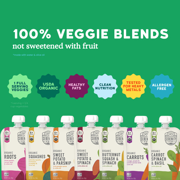 Organic Garden Variety Pack A Medley of Organic Veggie Flavors ...